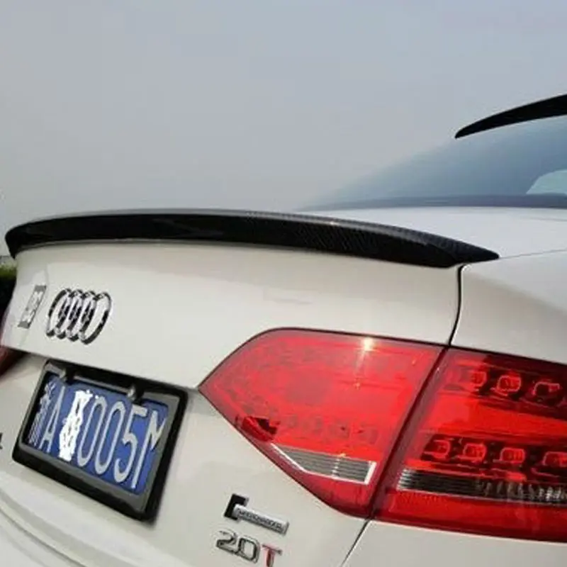 Audi A4 B8 Gloss Black Rear Trunk Wings Spoiler For Audi A4 B8 2012 Audi A4 B8 Gloss Black Rear Trunk Wings Spoiler For Audi A4 B8 2012