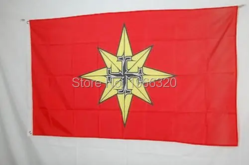 Hyperborea Arctic Russian Nordic Slavic Aryan Runes Flag 3' X 5 ...