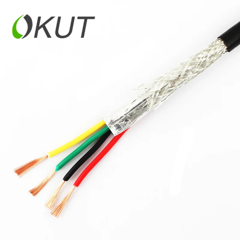 BU304 0.3 four core control wire shielded cable project level security ...