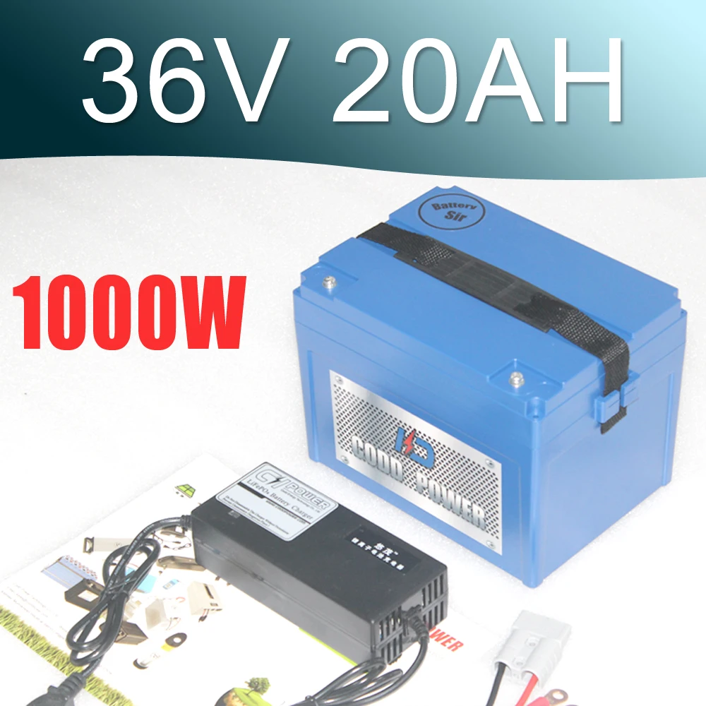 36V Electric Bike battery 36V 20AH Lithium Battery with 30A BMS 42V 2A ...
