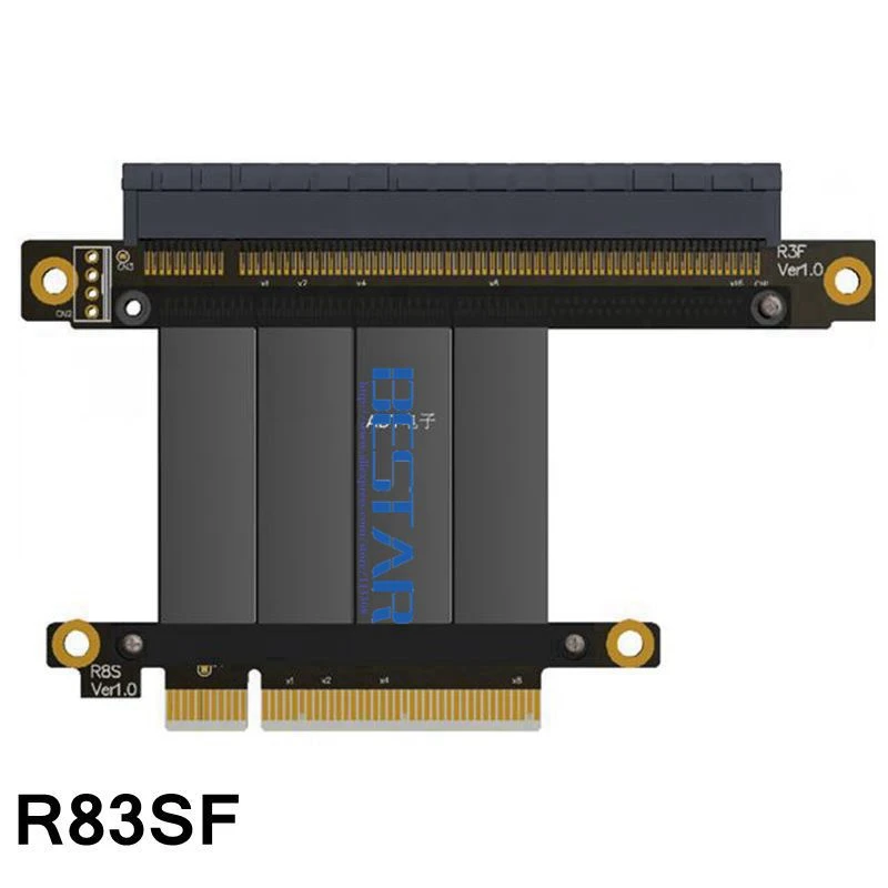 Riser Gen3.0 Pci-e Pcie X8 To Pcie X16 Graphics Card Extension Riser ...