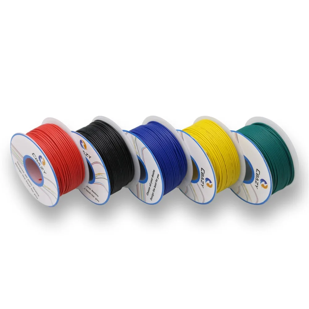 UL-1007-16-AWG-13-meters-roll-43ft-Insulated-Cable-Tinned-copper-Wire ...