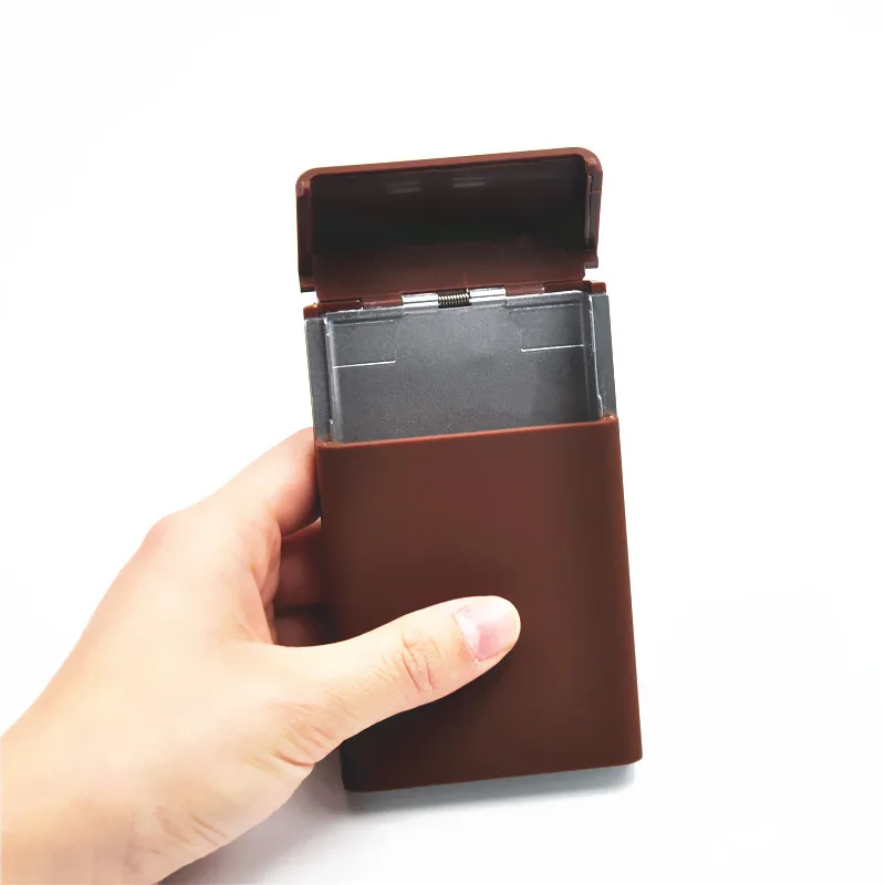 Simple Plastic Cigarette Case Pocket Size Portable Personality ...