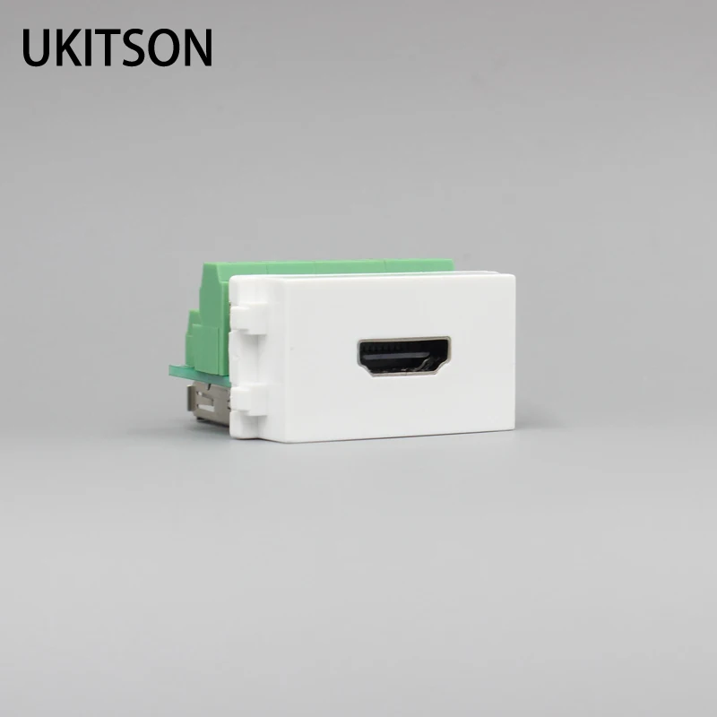 Free Welding HDMI2.0 Connector With Screw Connection HDMI Compatible ...