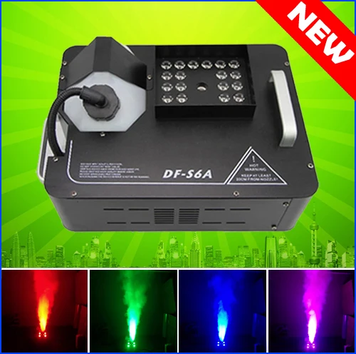 2016 NEW Arrivel DMX 1500W LED Fog Machine DMX 512 Pyro Vertical Smoke ...