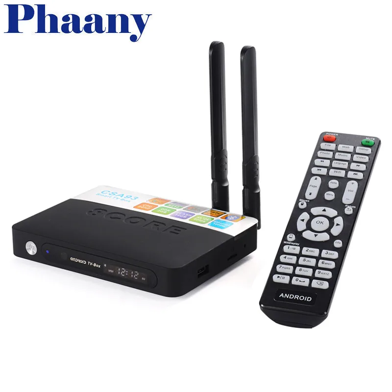 Android6.0 Phaany 3 GB RAM 32 GB ROM TV Box 2 GB 16 GB Amlogic S912 ...
