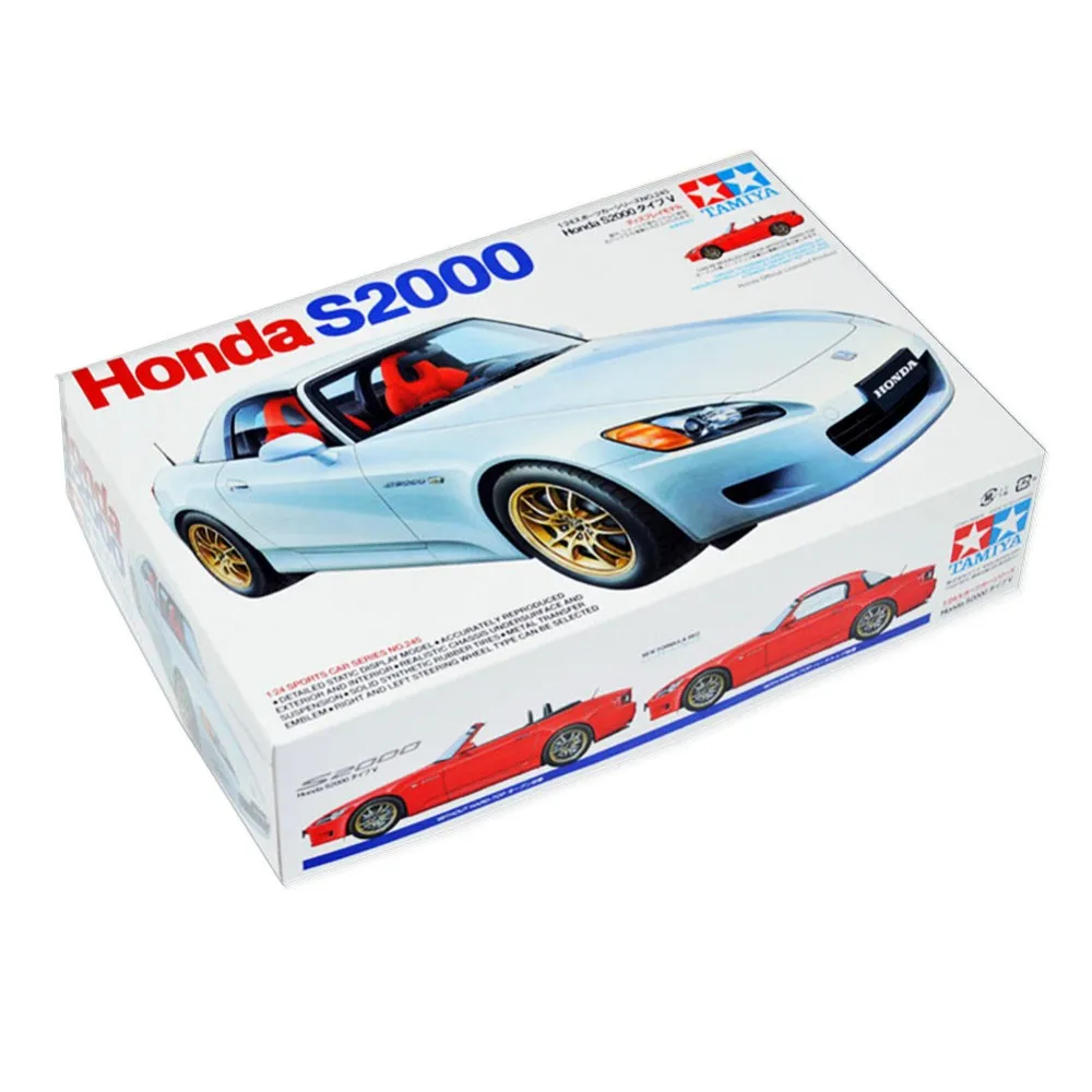 Tamiya 24245 1/24 S2000 Scale Assembly Car Model Building Kits oh rc ...
