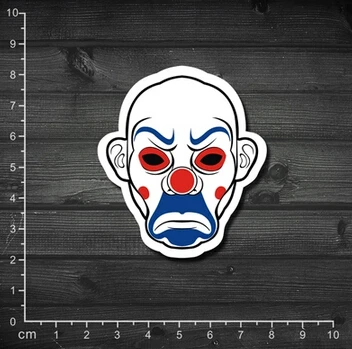 Joker clown mask stickers single movie carton stickers suitcase ...