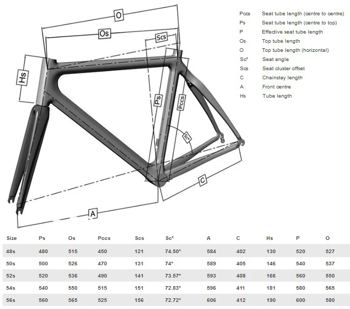 Colnago M10 carbon fiber bike frameset,size 48cm 50cm 52cm 54cm 56cm R5 ...