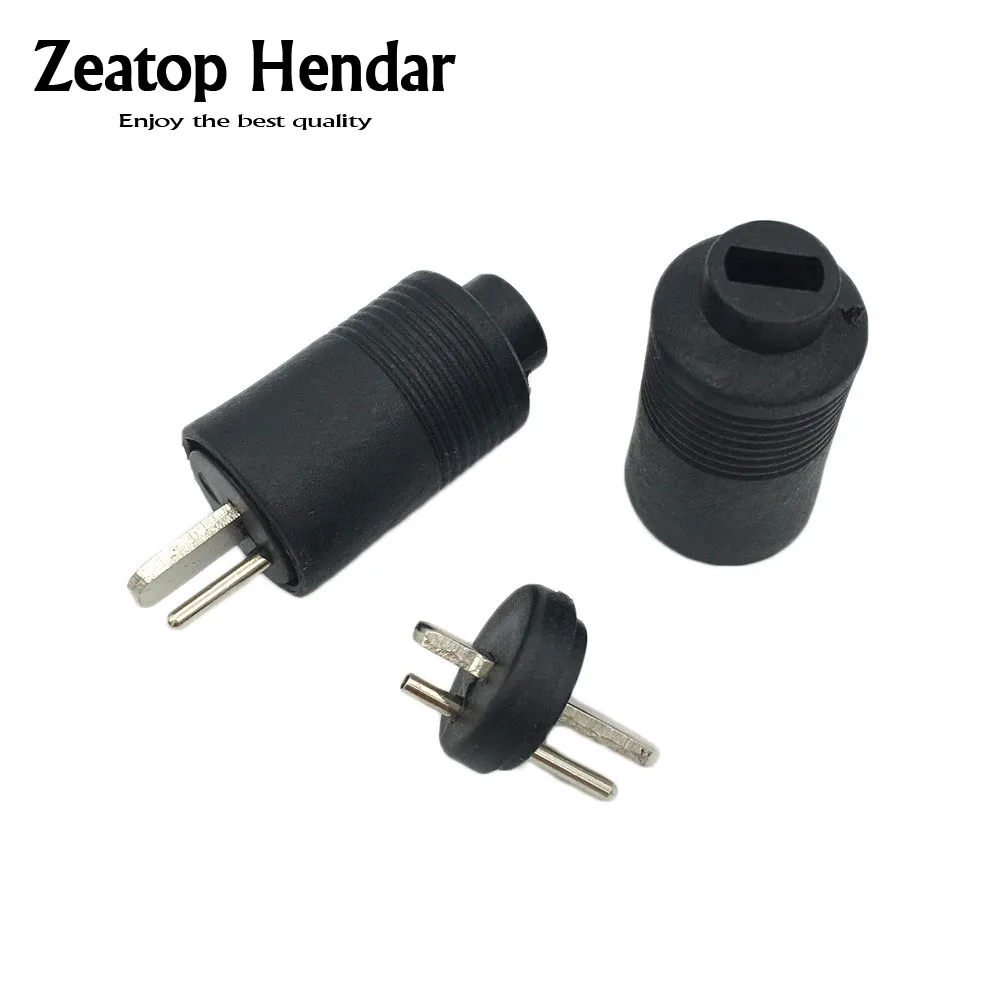 10Pcs 2 Pin DIN Male / Female Speaker Plug 2-Pin Jack Hifi Loudspeaker ...