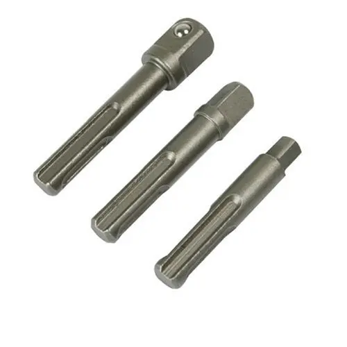 3pcs SDS Plus Socket Driver Set Drills Drill Bit Adaptor,1/4", 3/8" & 1 ...