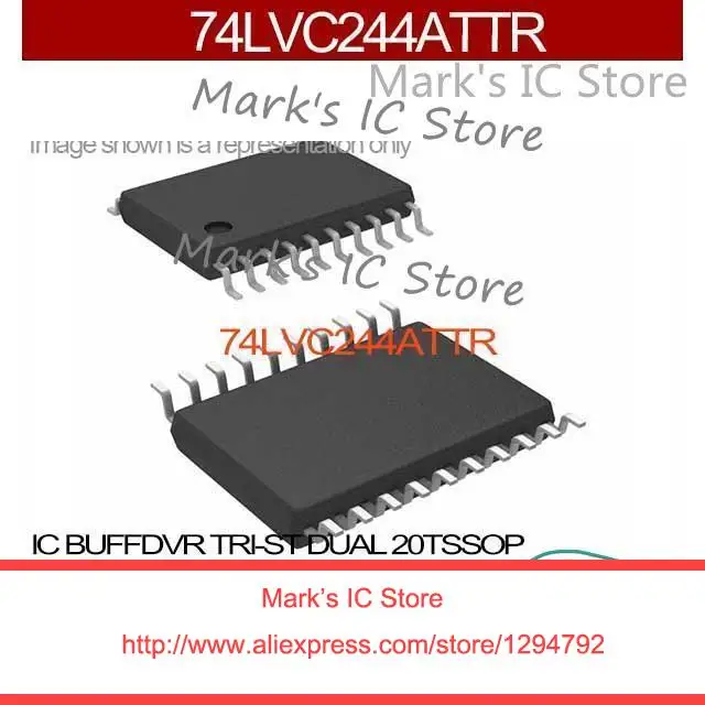 74LVC244ATTR IC BUFFDVR TRI DUAL 20TSSOP 74LVC244AT 74LVC 74LVC244 ...