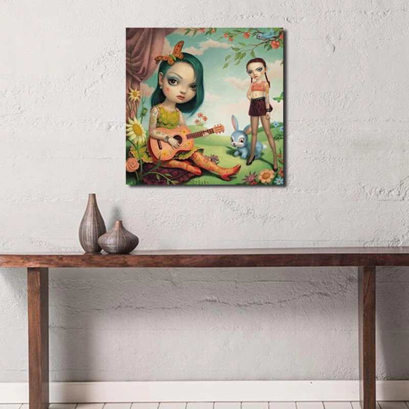 Mark Ryden Christina Ricci Canvas Posters Prints Wall Art Painting ...