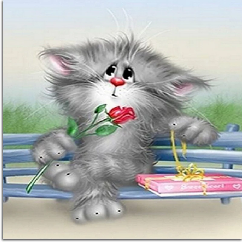 5D Diamond Embroidery diamond pattern needlework diamond mosaic Cartoon ...