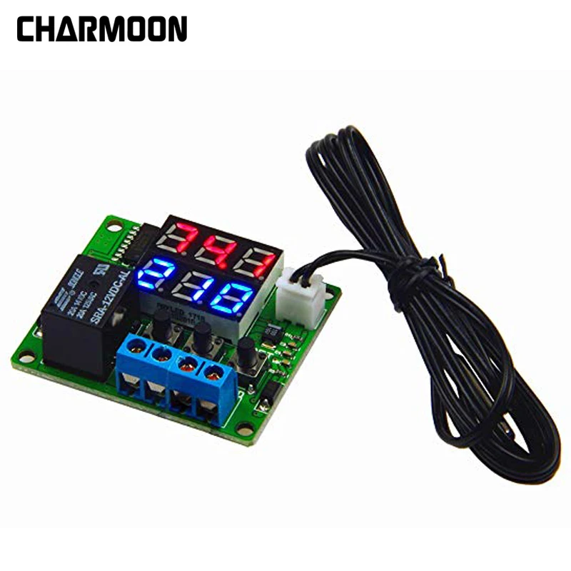 12v Digital Thermostat Moduletemp Display Temperature Controller Board ...