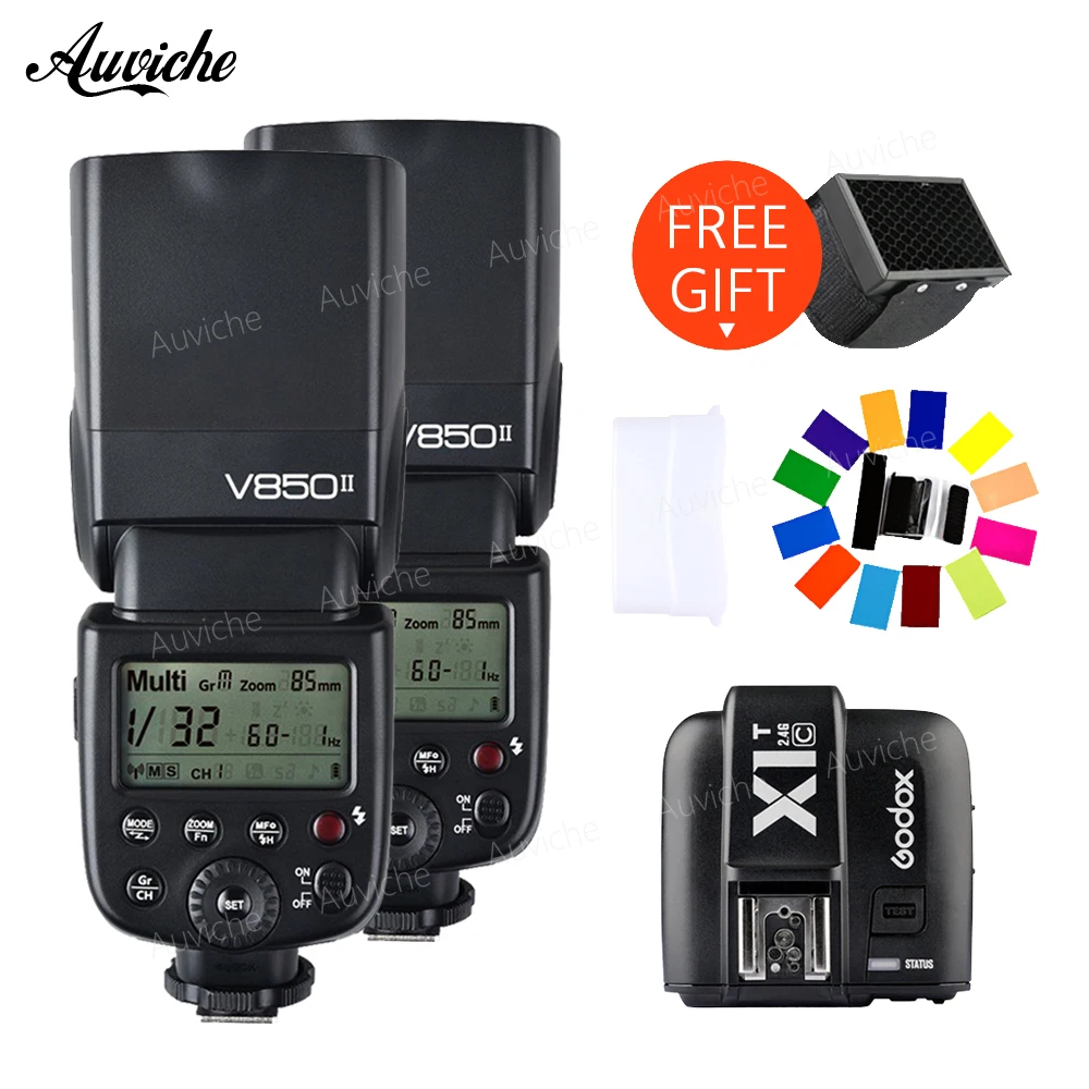 Godox V850 V850II Wireless HSS Flash Speedlite Lithium ion Battery with ...