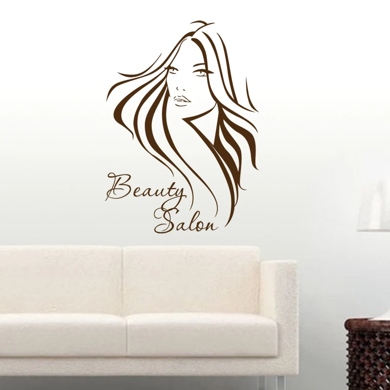 Beauty-Salon-Sticker-Hair-Salon-Wall-Decal-Barber-Shop-Scissor-Vinyl ...