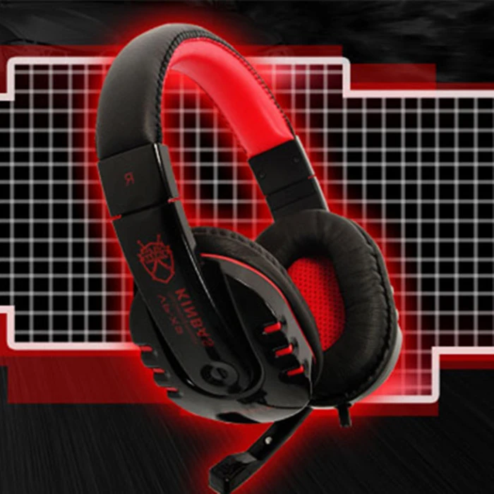 KINBAS VP X9 NdFeB Hi Fi Speakers Surround Gaming Headset Gamer ...