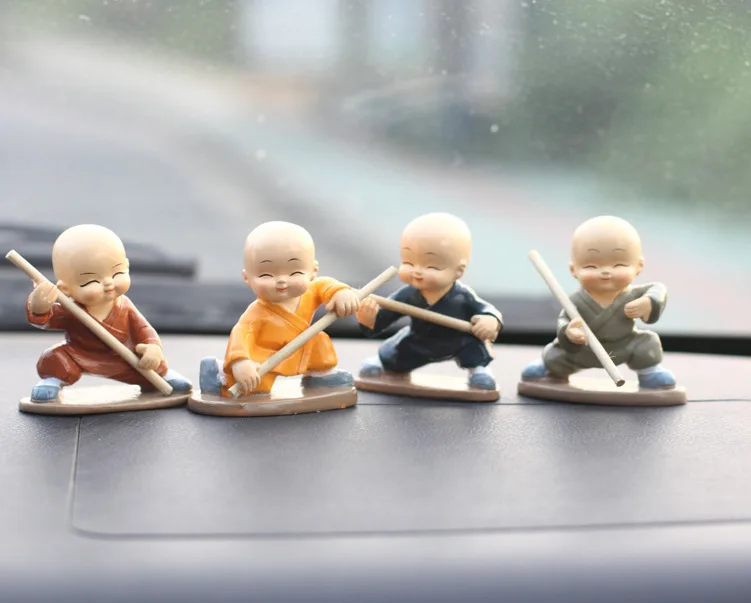 Toys Miniature Toys Vintage Miniature Monk and Child Miniatures ...