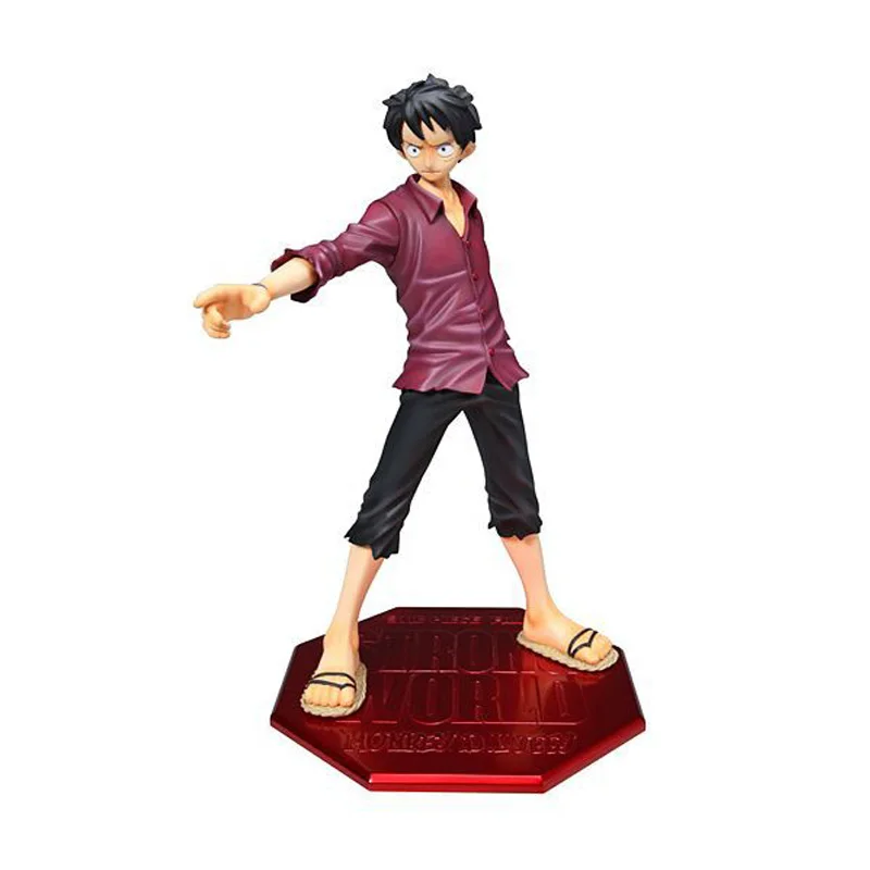 One Piece Film Strong World Ver. Luffy Action Figure Black Clothes Ver ...