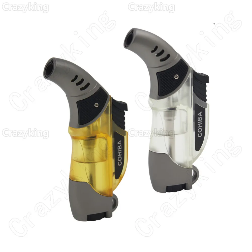 COHIBA vaina estilo antorcha llama Jet encendedor de Gas butano ...
