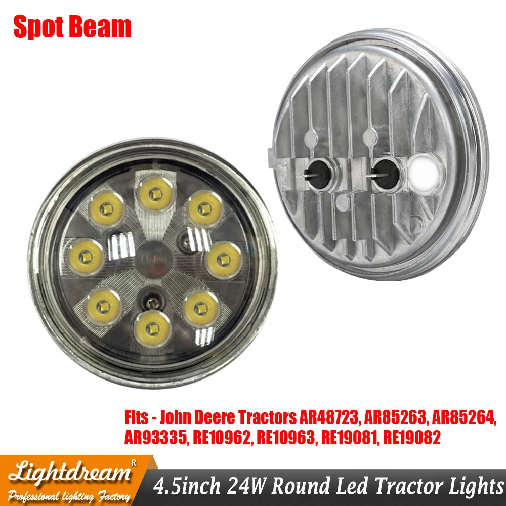 For John Deere 2020 8050 Series LED Hood / Fender / Cab Light Hi/Lo ...