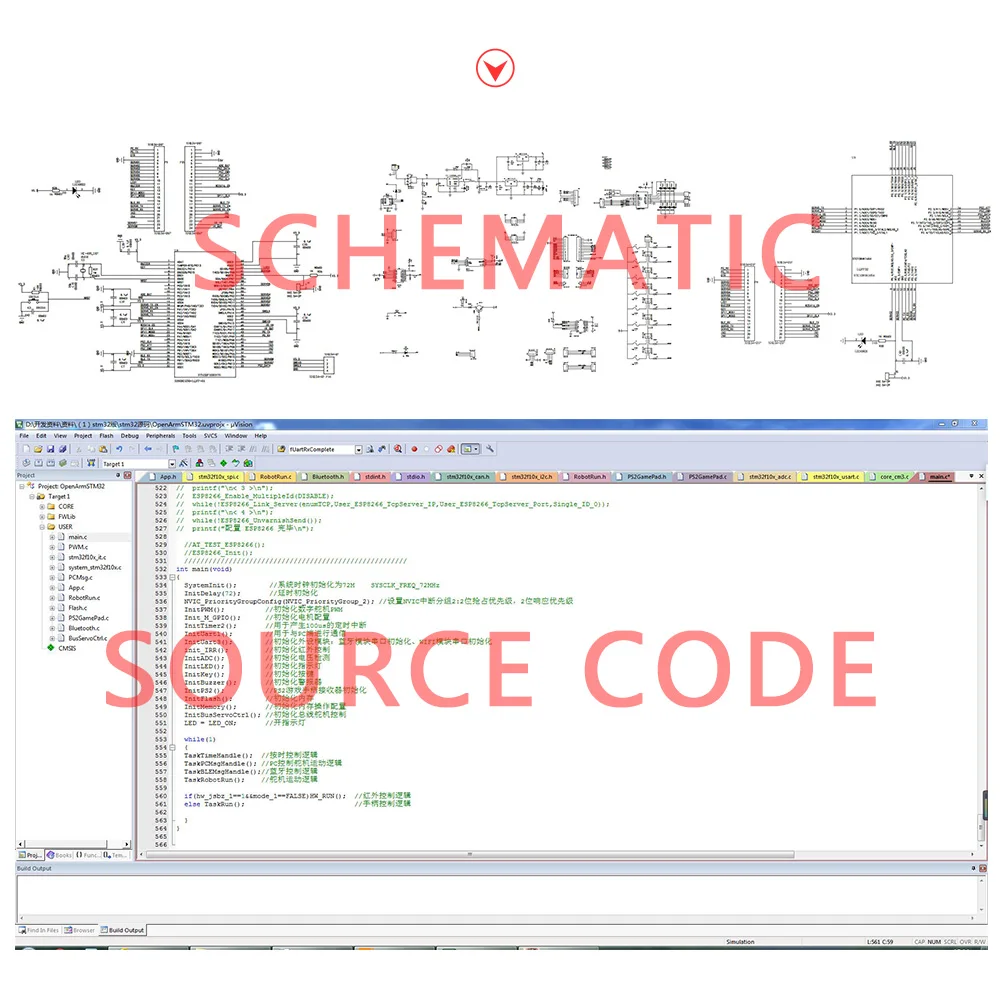 3 in 1 Controller, 2ch 4ch DC Motor driver 8 way Servo Drive expansion ...