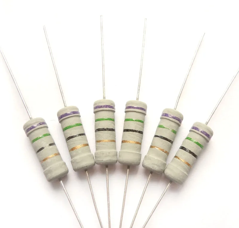 2w 75 Ohm 75r Ohm 75r Ohm 100% Original New Fixed Resistor Metal Oxide ...
