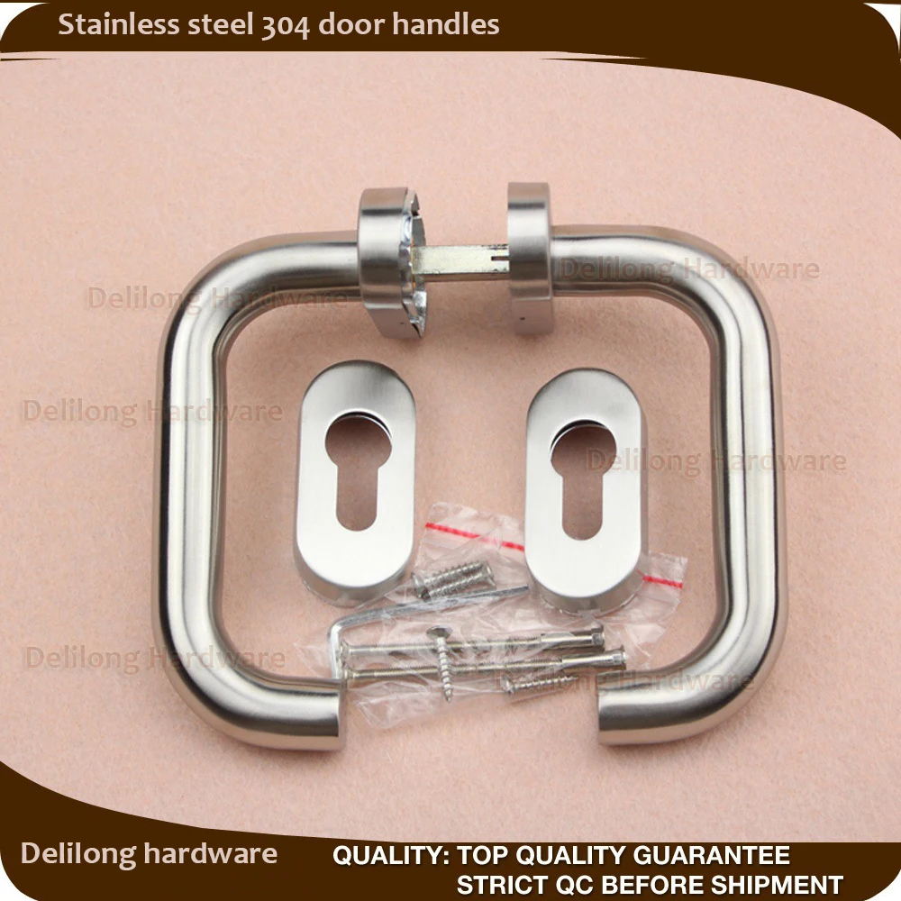 Stainless-steel-304-fire-proof-door-handles-U-shape-escape-access-door ...