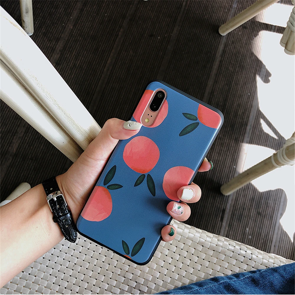 그림 Orange Art 폰 Case 대 한 HUAWEI P10 Plus Case 대 한 HUAWEI Mate 9 10 Pro ...