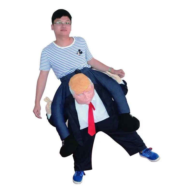 אנימה תחפושות - Funny Donald Trump Rider Costume 2017 Newest Inflatable ...