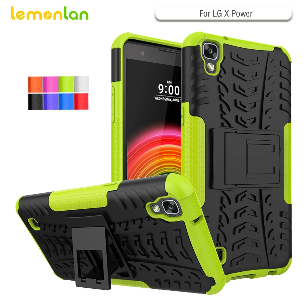 Lemonlan Hot For LG X Power K220Y 5.3 inch Back Case TPU and PC Plastic ...