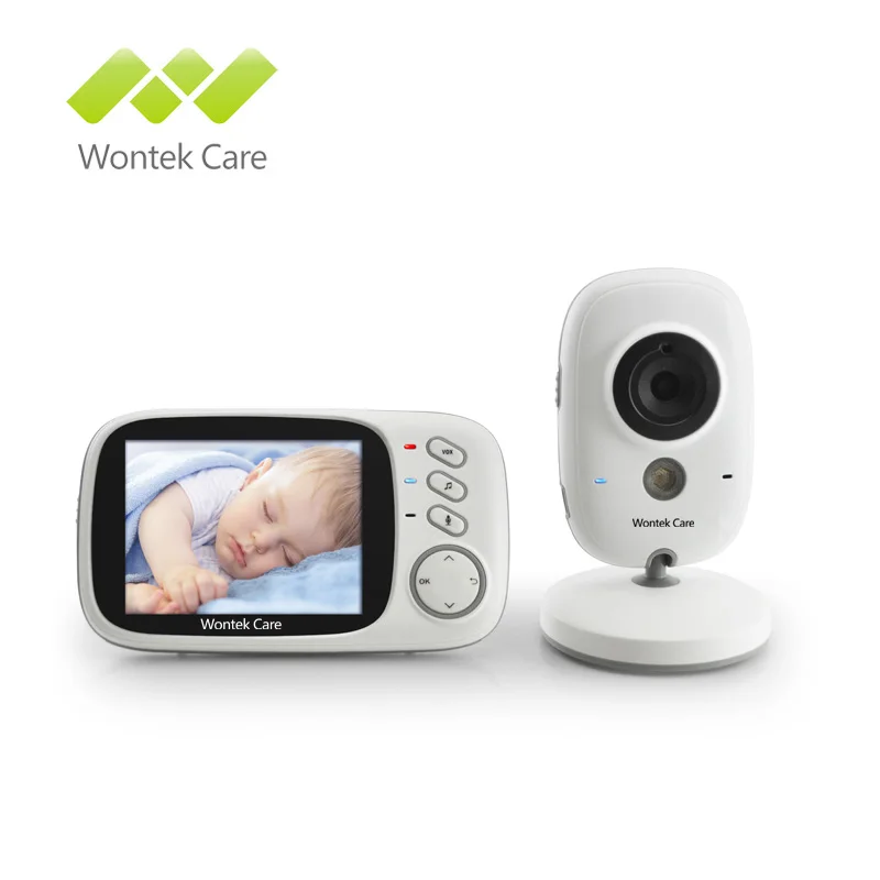 3.2 inch Wireless Video Color Baby Monitor High Resolution Baby Nanny ...