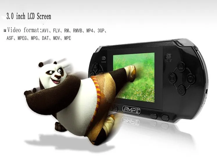 Free Shipping 3 inch PMP Handheld Game Console 32 Bit Video Game Player ...
