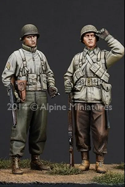 Scale-Models-1-35-WW2-US-Infantry-Historical-WWii-Figure-resin-Free ...