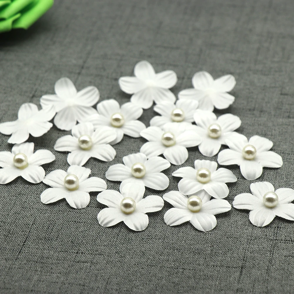 Perlas de seda solubles H626, decoración de flores, adornos de encaje ...