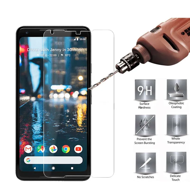 MRGO Tempered Glass for Google Pixel 2 XL Screen Protector Protective ...