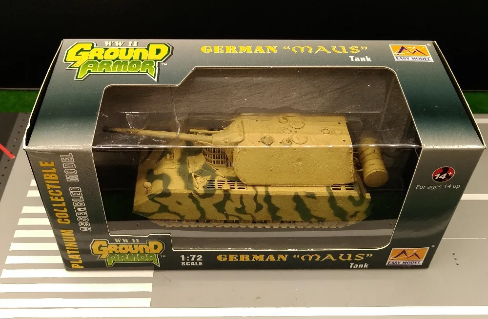 1:72 German Rat Ultra Heavy Tank Model Trumpeter 36204 Finished ...