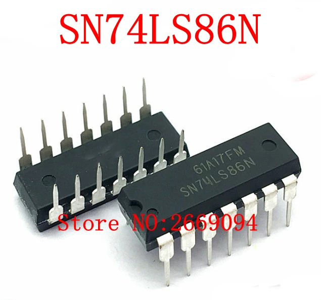 5PCS / 10PCS /50PCS /100PCS /500PCS HD74LS86P DIP14 HD74LS86 DIP ...