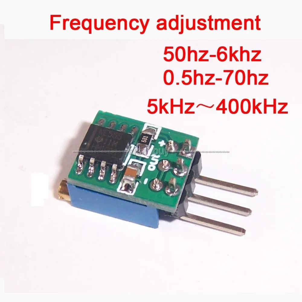 NE555 square wave output module oscillator pulse generator signal ...
