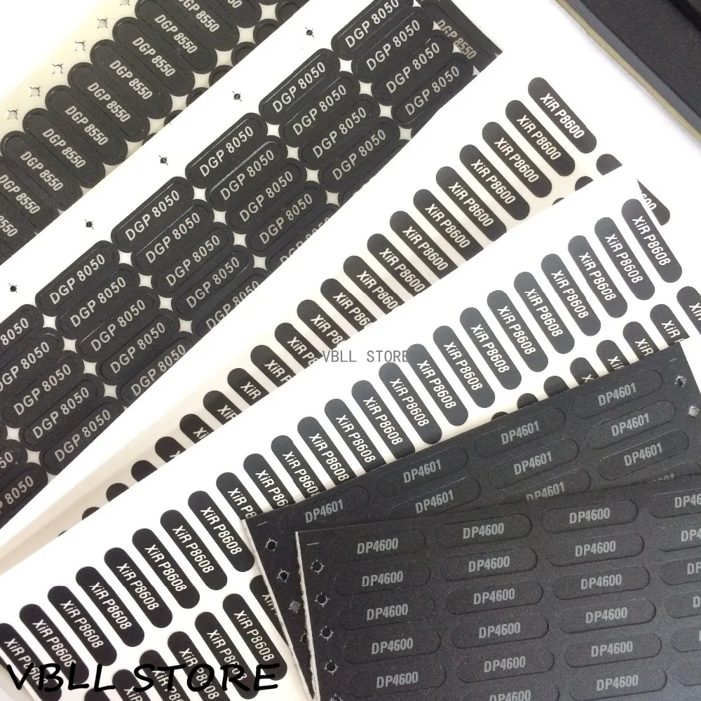 5pcs Walkie Front Label Sticker for Motorola DP4401 DP4801 XPR7350 ...