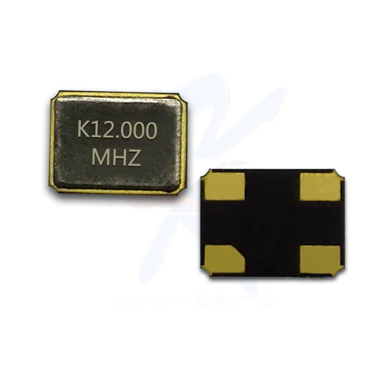 20pcs 3225 12Mhz Patch Crystal Oscillator Passivity Four Touch Feet ...