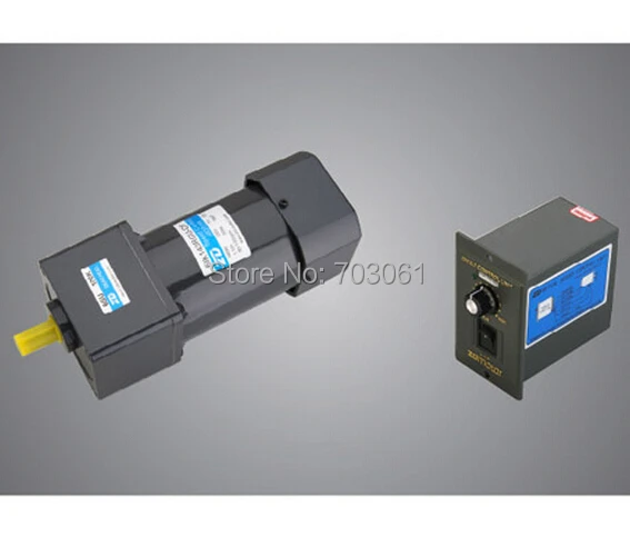 140W 104mm variable speed motor AC speed control gear motor reversible ...