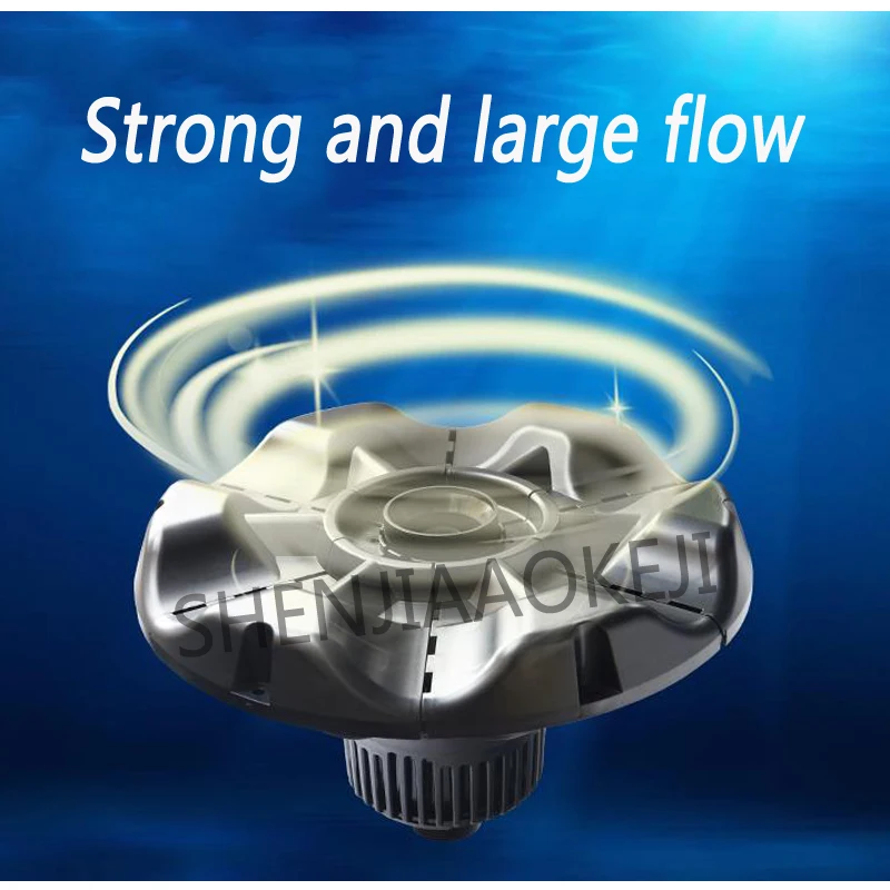 220V Large Flow Fountain Increases Oxygen Pump Inverter Motor Pond Fish ...
