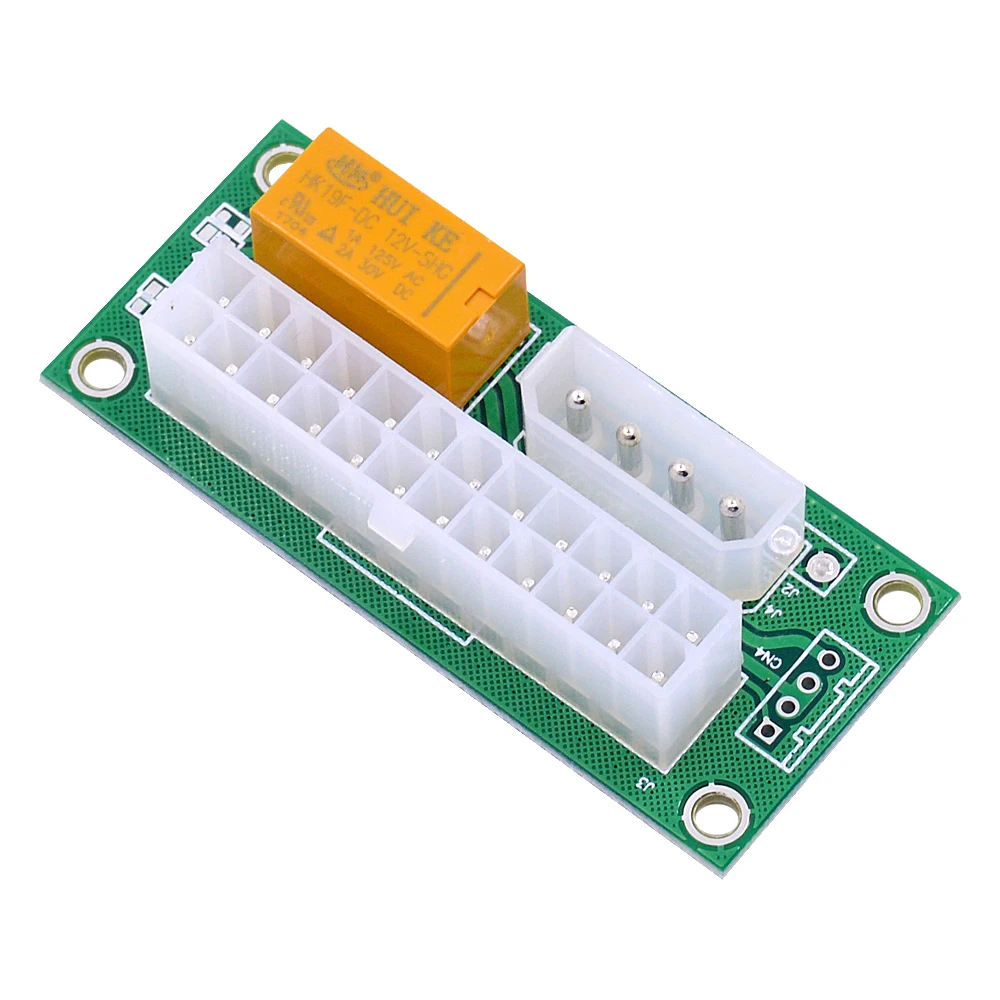 Generic Chipal Dual Psu Adapter 24pin To 4pin Power Sync Starter ...