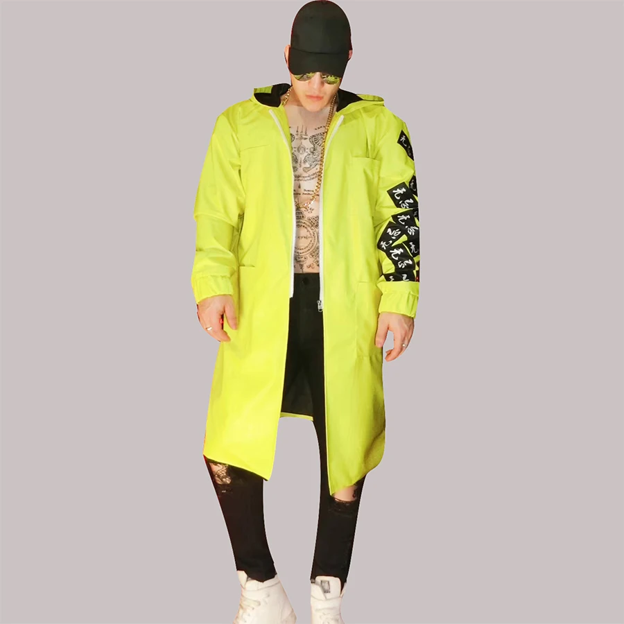 Men Singers Jacket Male Singer Stage Costume DJ DS Performances Bar ...