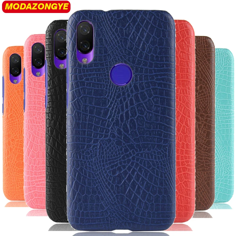 Redmi Note 7 Case Xiaomi Redmi Note 7 Cover Hard Leather Phone Case ...