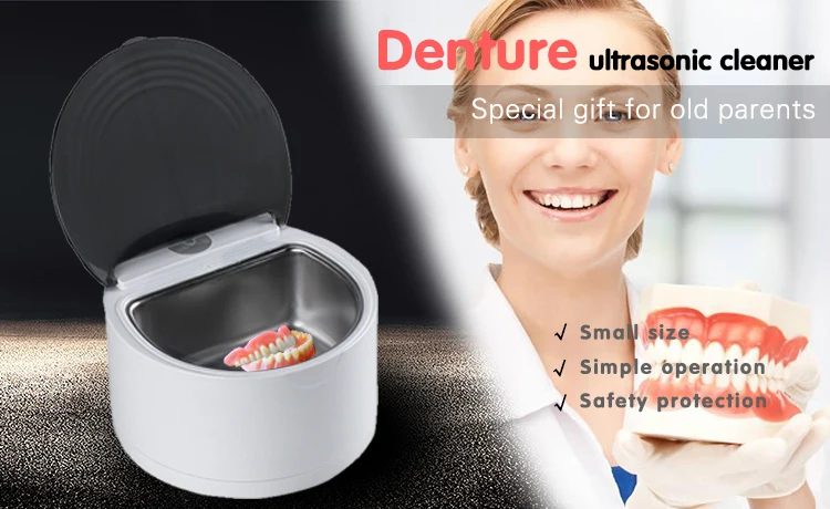 Ultrasonic Cleaner Denture Cleaner False Teeth Cleaning Machine Ce-2200 ...