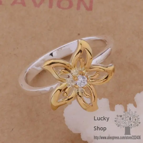 AR170Silver-plated-ring-silver-fashion-jewelry-gold-windmill-bpeakgla ...