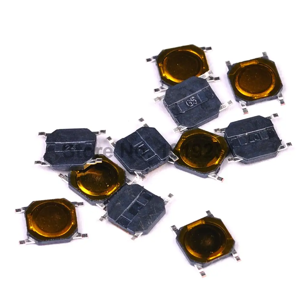 50pcs 4x4x08mm 4408mm Tact Switch Smt Smd Tactile Membrane Switch Push Button Switch In
